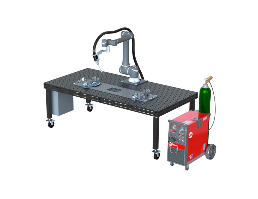 Automatic Welding Cobot | Plug & Produce | WiredWorkers